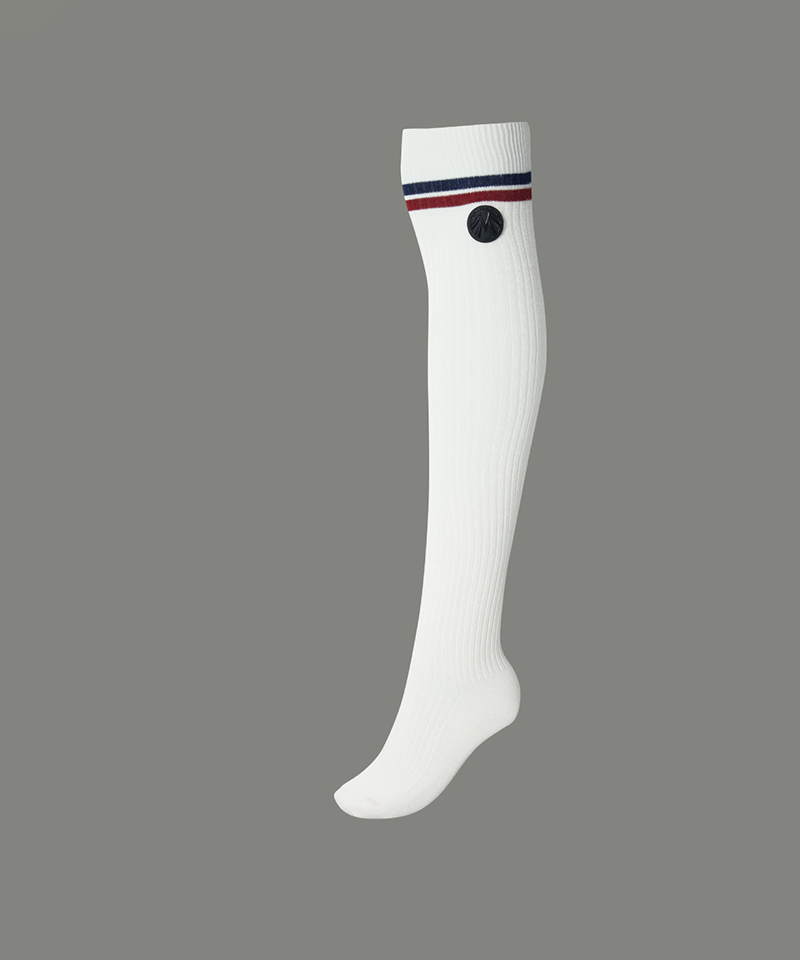Slim Golf 50cm Over The Knee Socks - Ivory – Nevermindall USA