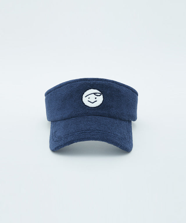 PIV'VEE Terry Sun Visor - Ocean Navy | Nevermindall USA