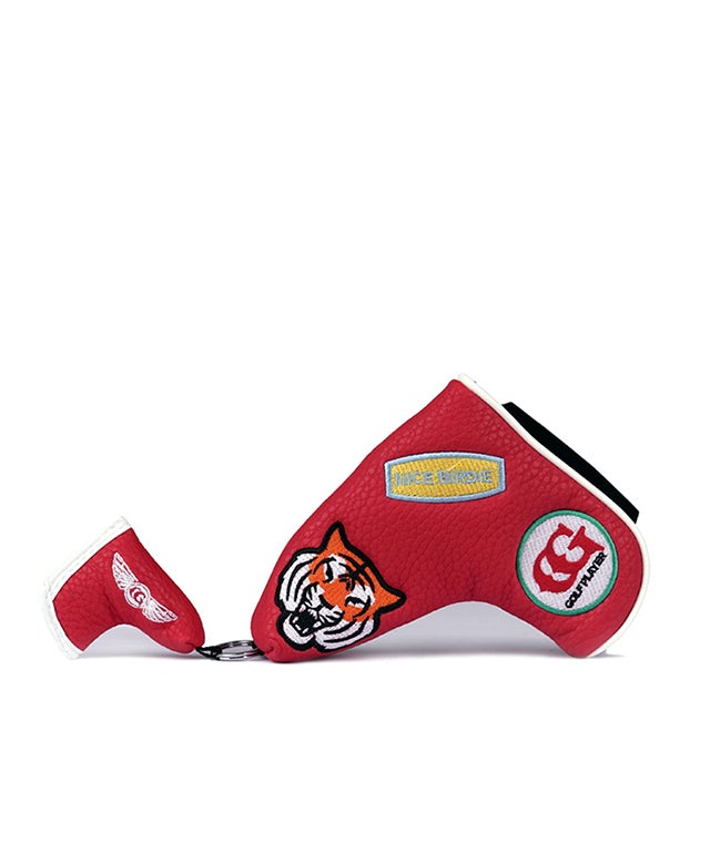 Colly's Tiger Golf Club Headcover- Straight Putter | Nevermindall USA